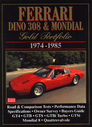 Ferrari Dino, 308 & Mondial Brooklands Gold Portfolio | David Thomas ...